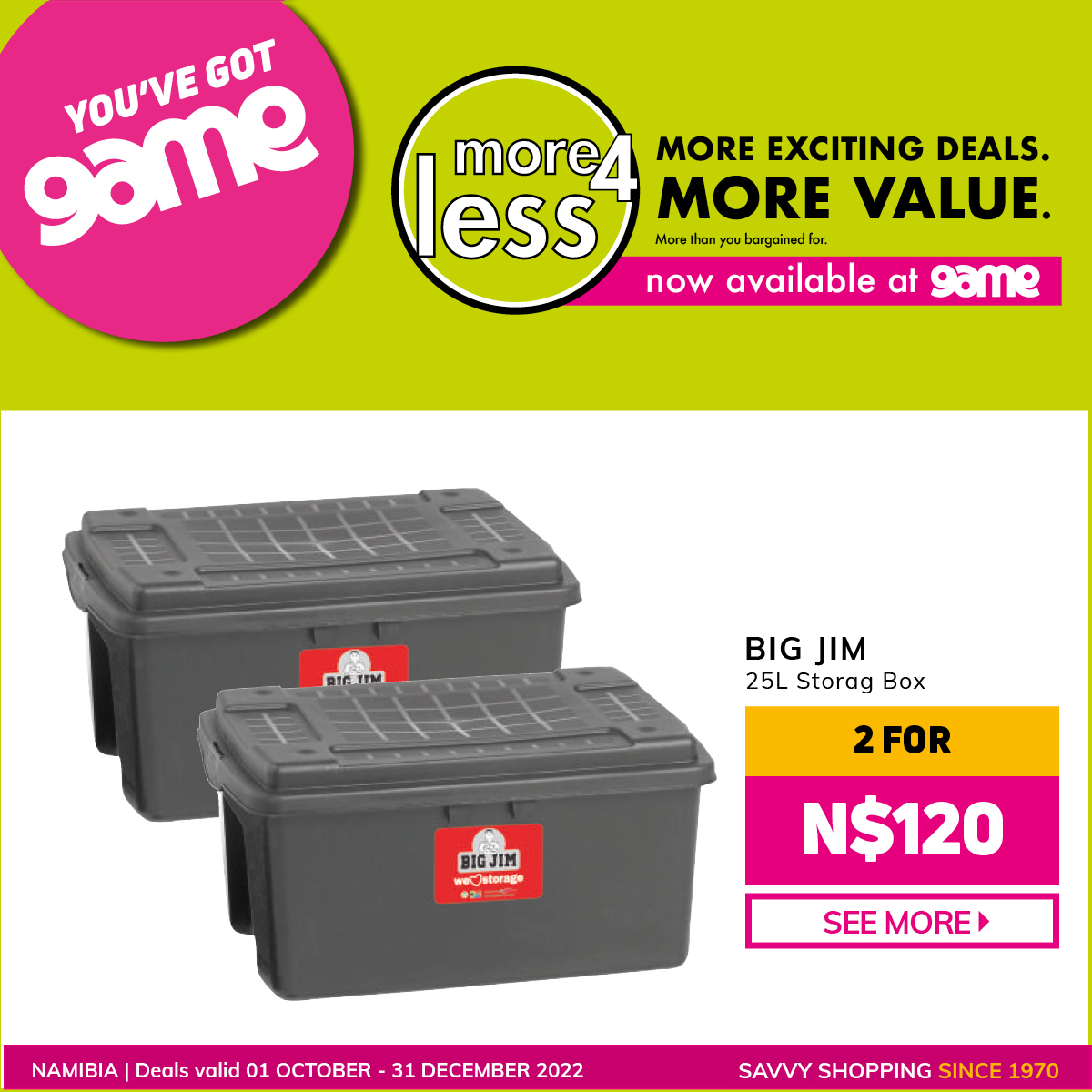 Game Namibia | About Game & Promises