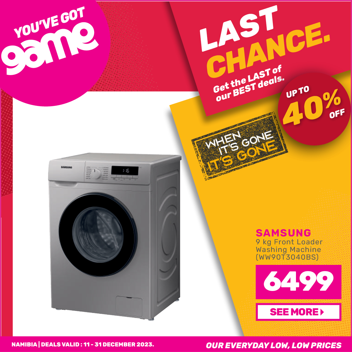 Game Namibia | About Game & Promises